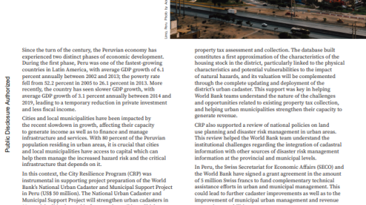 City Resilience Program | GFDRR