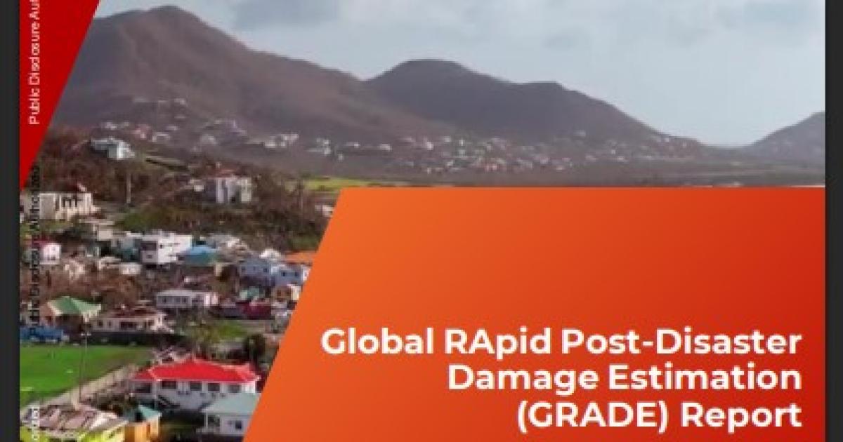 Global Rapid Post-Disaster Damage Estimation (GRADE) Report: Hurricane ...